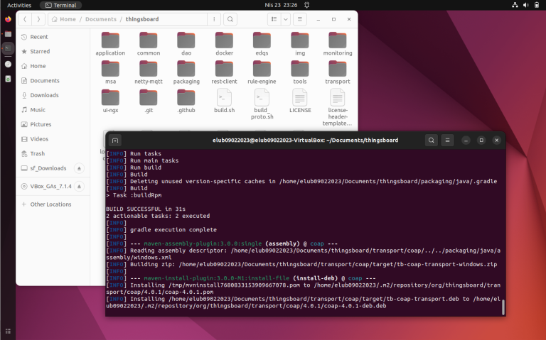 Thingsboard Community Edition Build Source Code - Meşe Mekatronik Yazılım