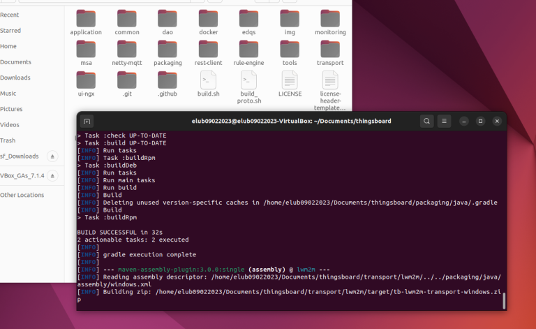 Thingsboard Community Edition Build Source Code - Meşe Mekatronik Yazılım